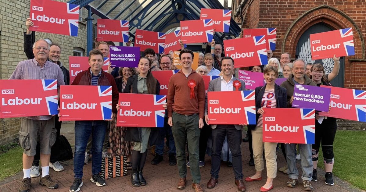 Weekend campaigning - South Cambridgeshire Labour CLP